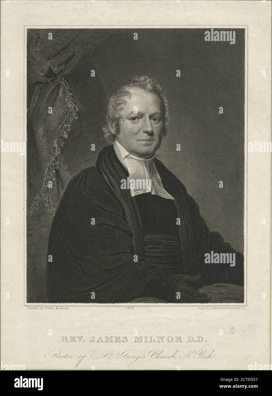 Rev james milnor d d rector hi-res stock photography and images - Alamy