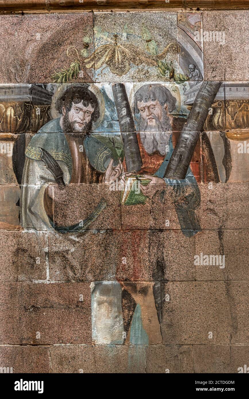 Saint bartholomew skin hi-res stock photography and images - Alamy