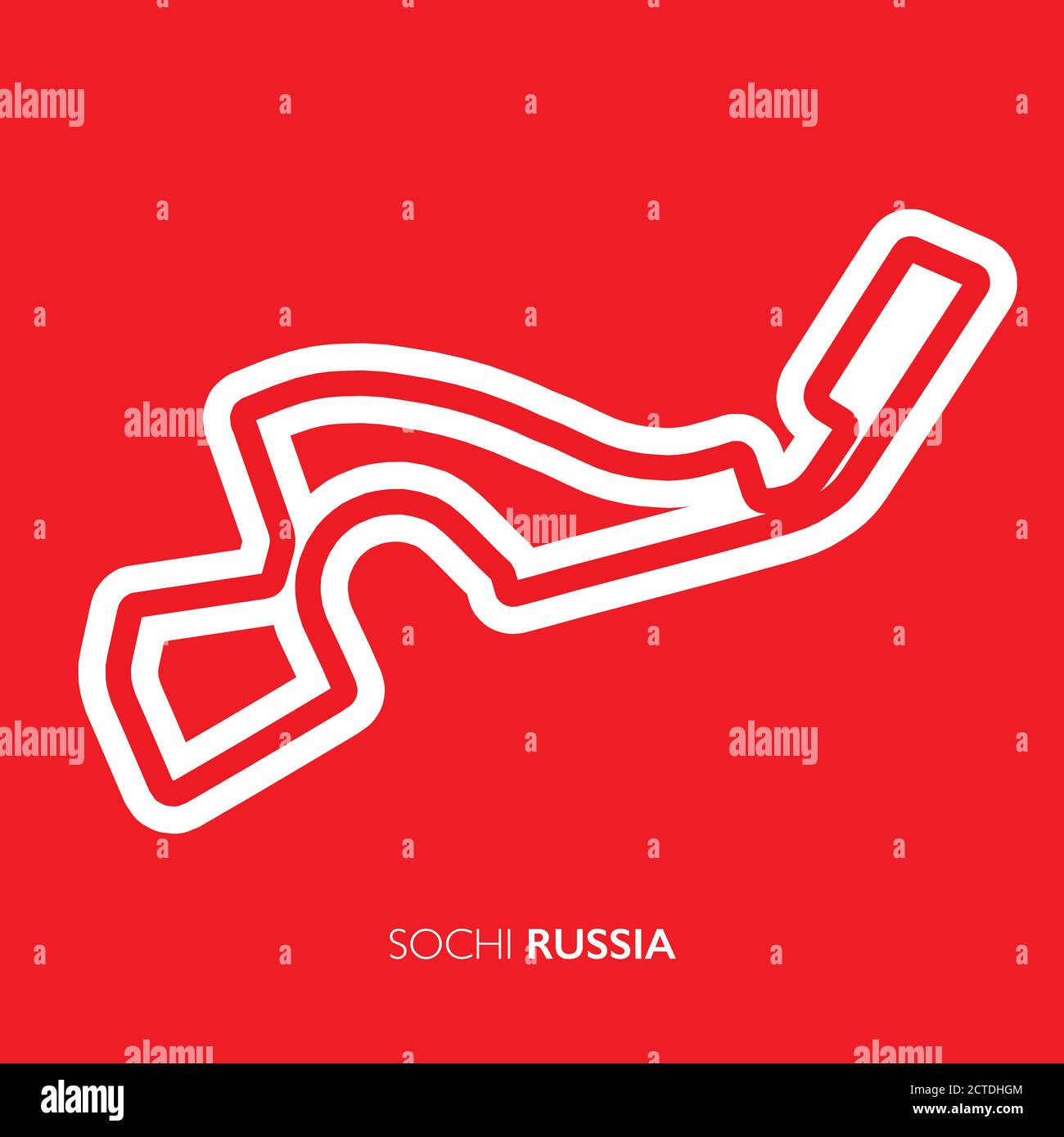 Sochi map Stock Vector Images - Alamy