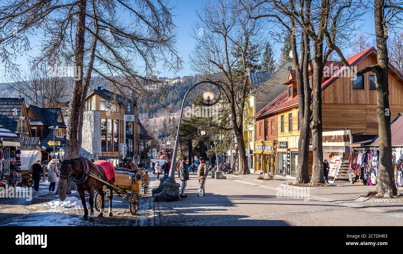 Zakopane Poland Architecture High Resolution Stock Photography and ...