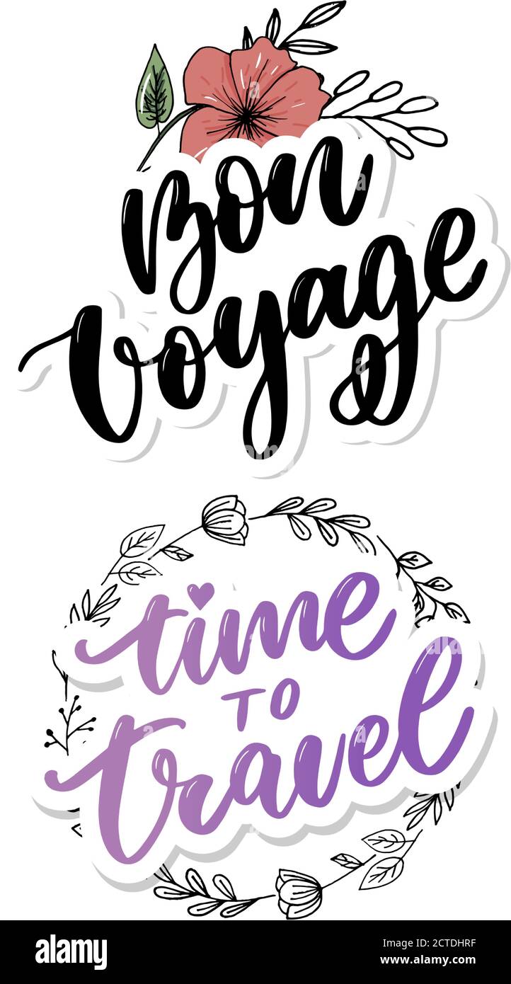 Travel life style inspiration quotes lettering. Motivational typography ...