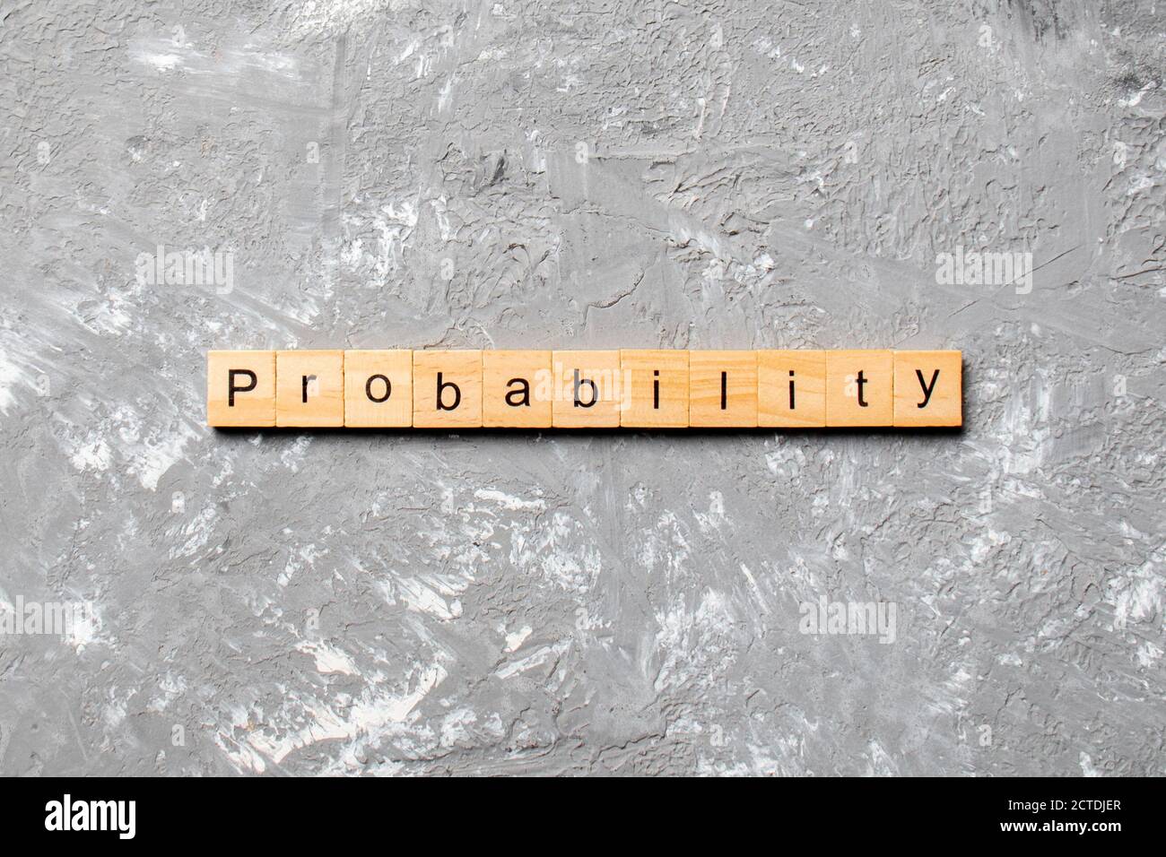 Probability table hi-res stock photography and images - Alamy