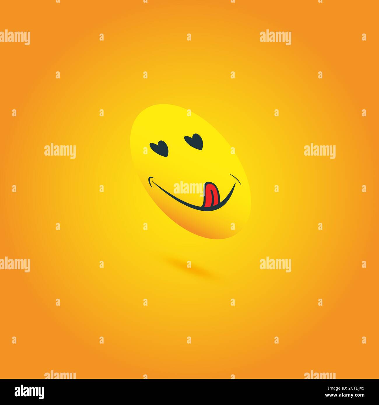 Yummy icon. Hungry smiling face with mouth and tongue emoji. Delicious ...