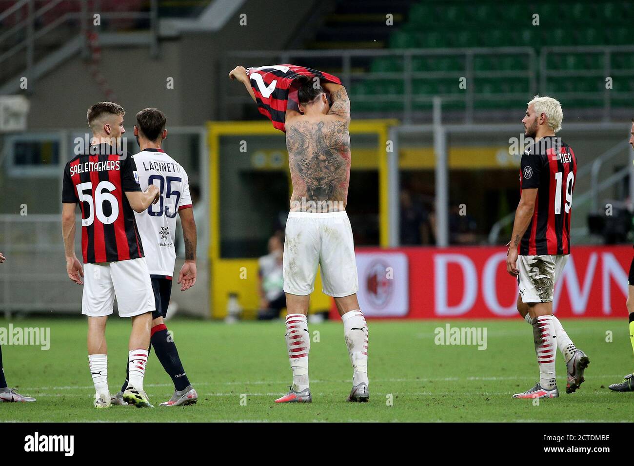 Zlatan Ibrahimovic And His Tattoos Stock Photo - Alamy