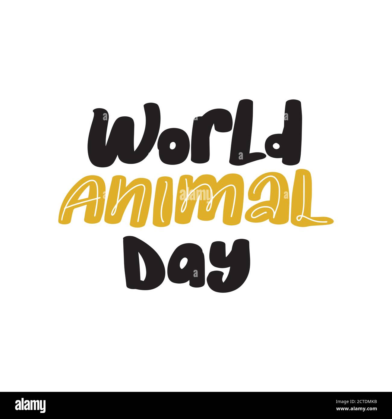 International animal day Stock Vector Images - Alamy