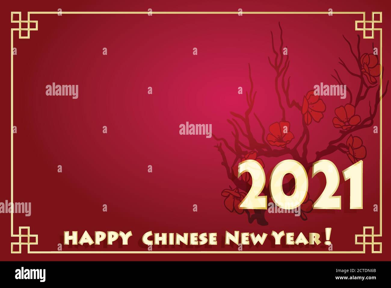 Bull gift new year Stock Vector Images - Alamy