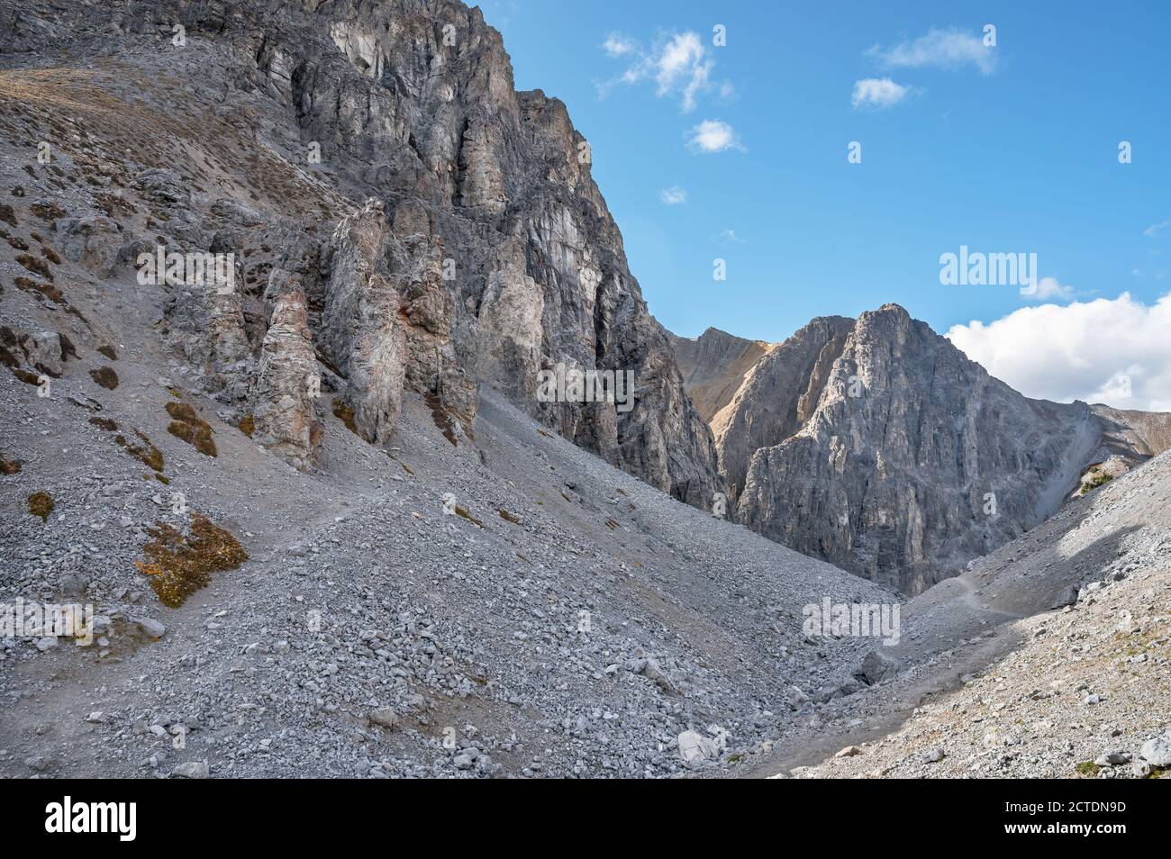 Cory Pass and Gargoyle Valley in Banff National Park, Alberta, Canada ...