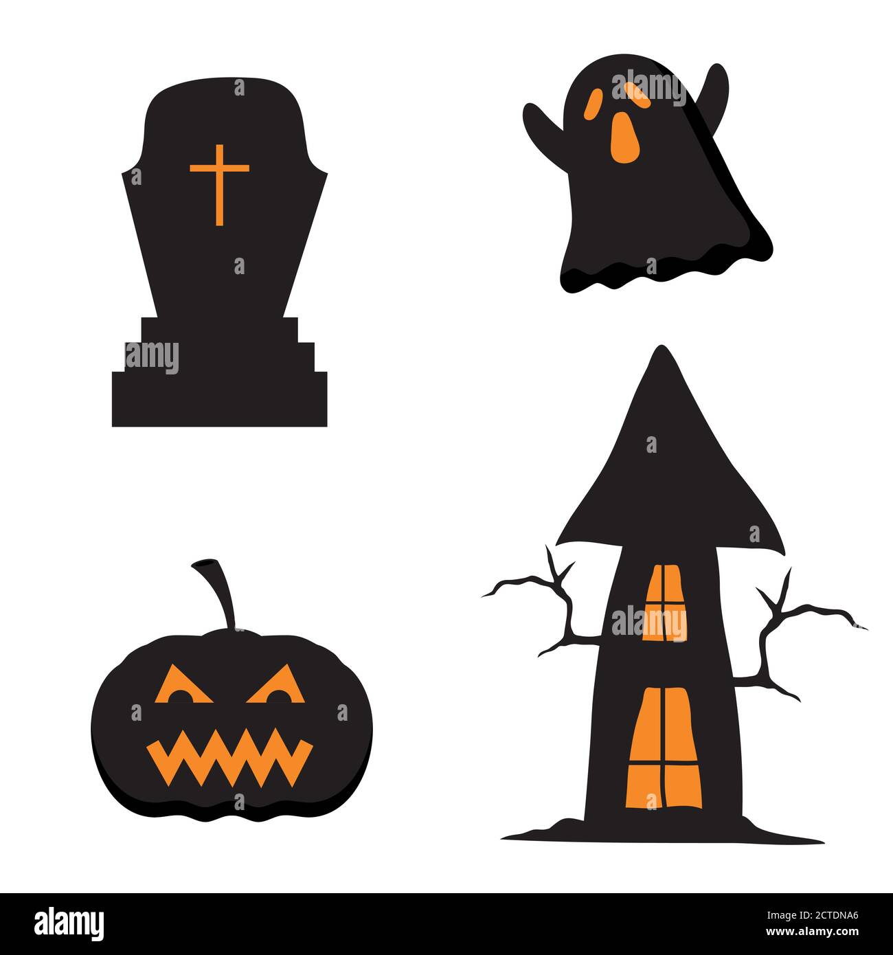 House grave Stock Vector Images - Alamy