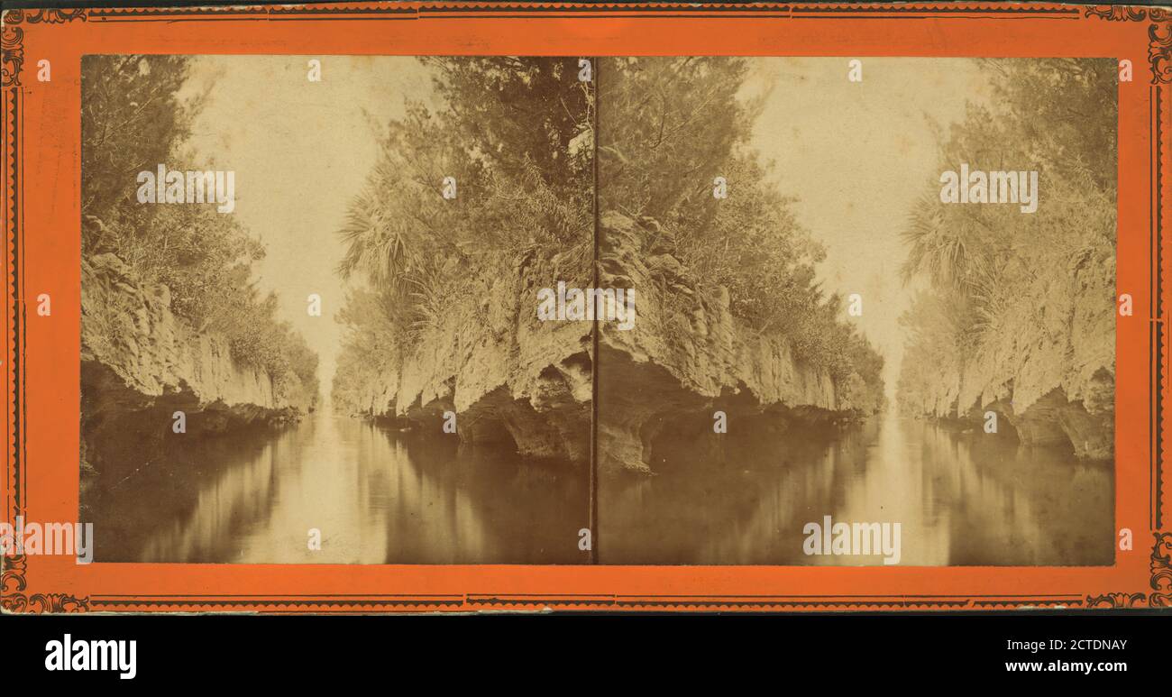 Canal in the South of Florida Connecting Indian River with Mosquito ...