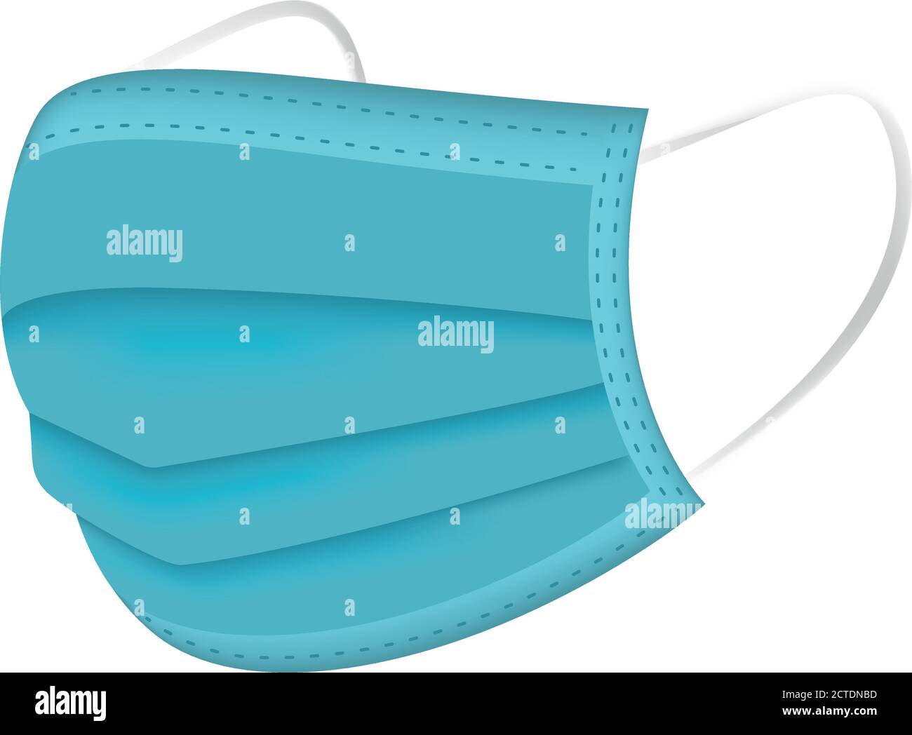 Isolated face mask. Virus protection and prevention - Vector Stock ...