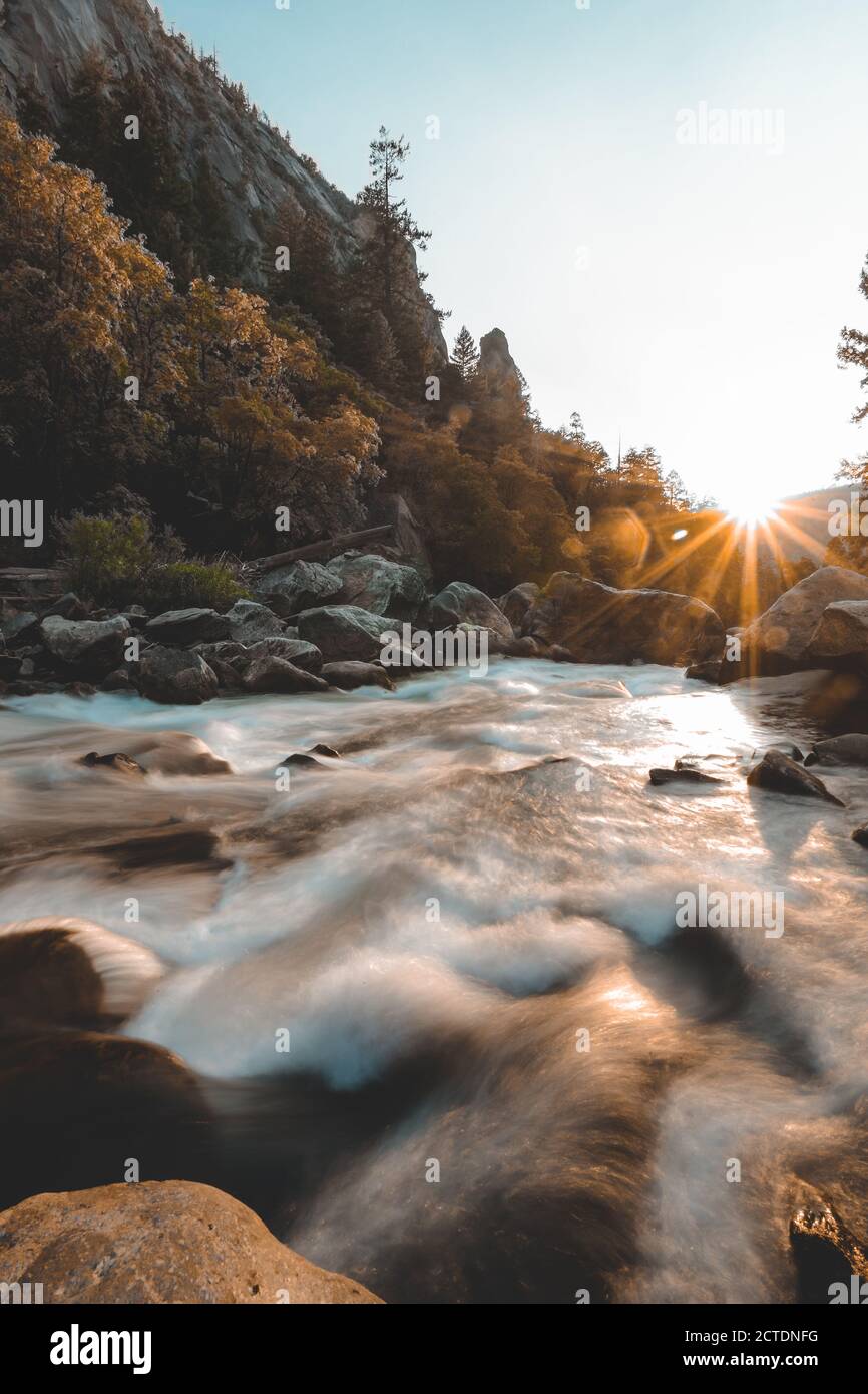 Yosemite sunset america hi-res stock photography and images - Alamy