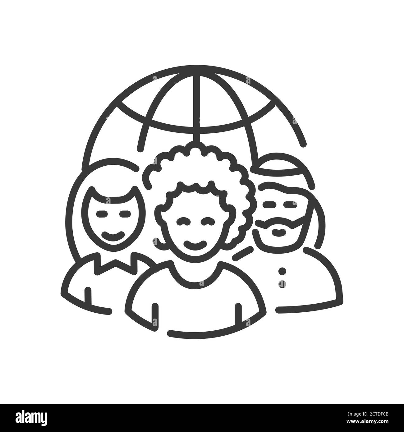 Different nationality people Black and White Stock Photos & Images - Alamy