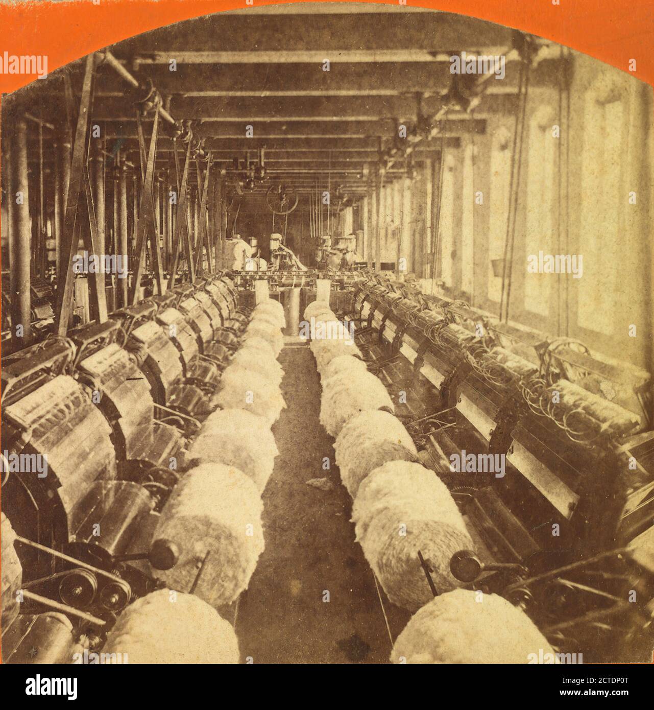 Amoskeag Mills, No. 3 Card Room., Burns, C. K., Textile industry, New ...