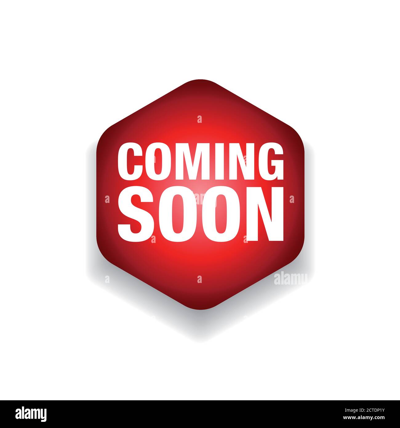 Coming Soon label tag vector Stock Vector Image & Art - Alamy