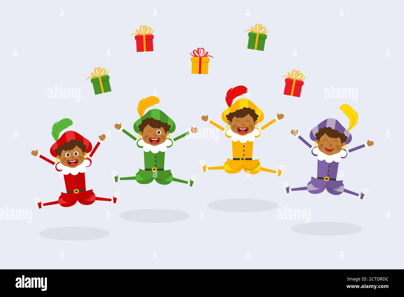 Dutch child traditional costume Stock Vector Images - Alamy