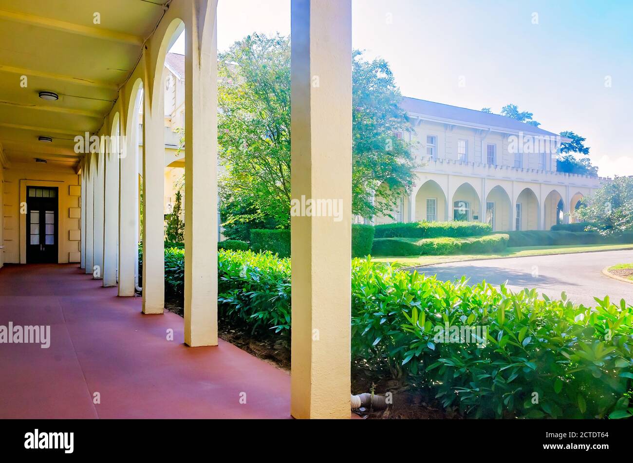 The Lucey Administration Center is pictured at Spring Hill College, Aug ...