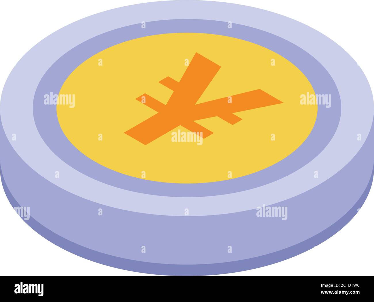 3d gold yen yuan currency symbol Stock Vector Images - Alamy