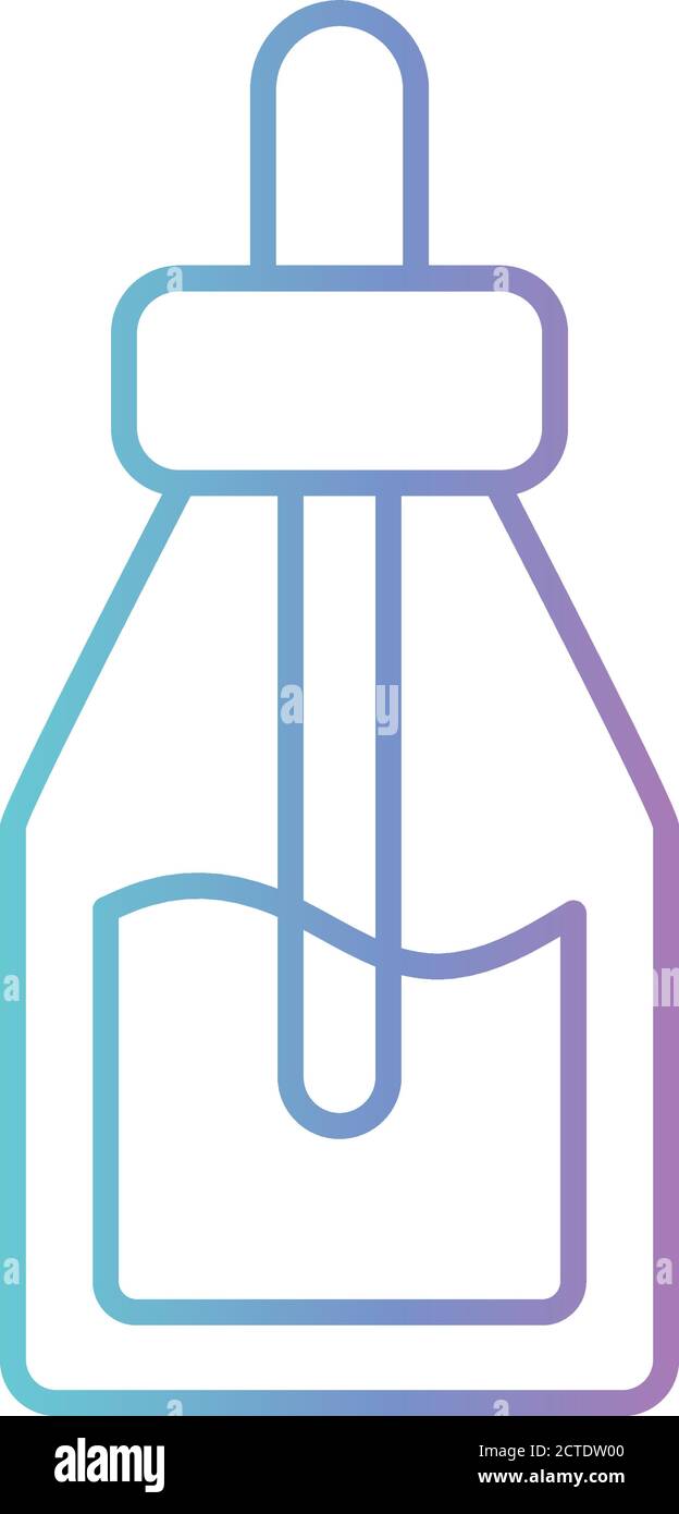 dropper gradient style icon vector design Stock Vector Image & Art - Alamy