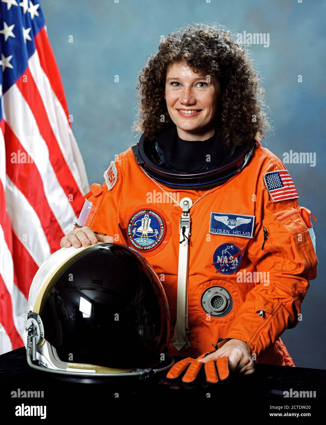 A portrait of Astronaut Susan J. Helms taken on June 30th, 1994 Stock ...
