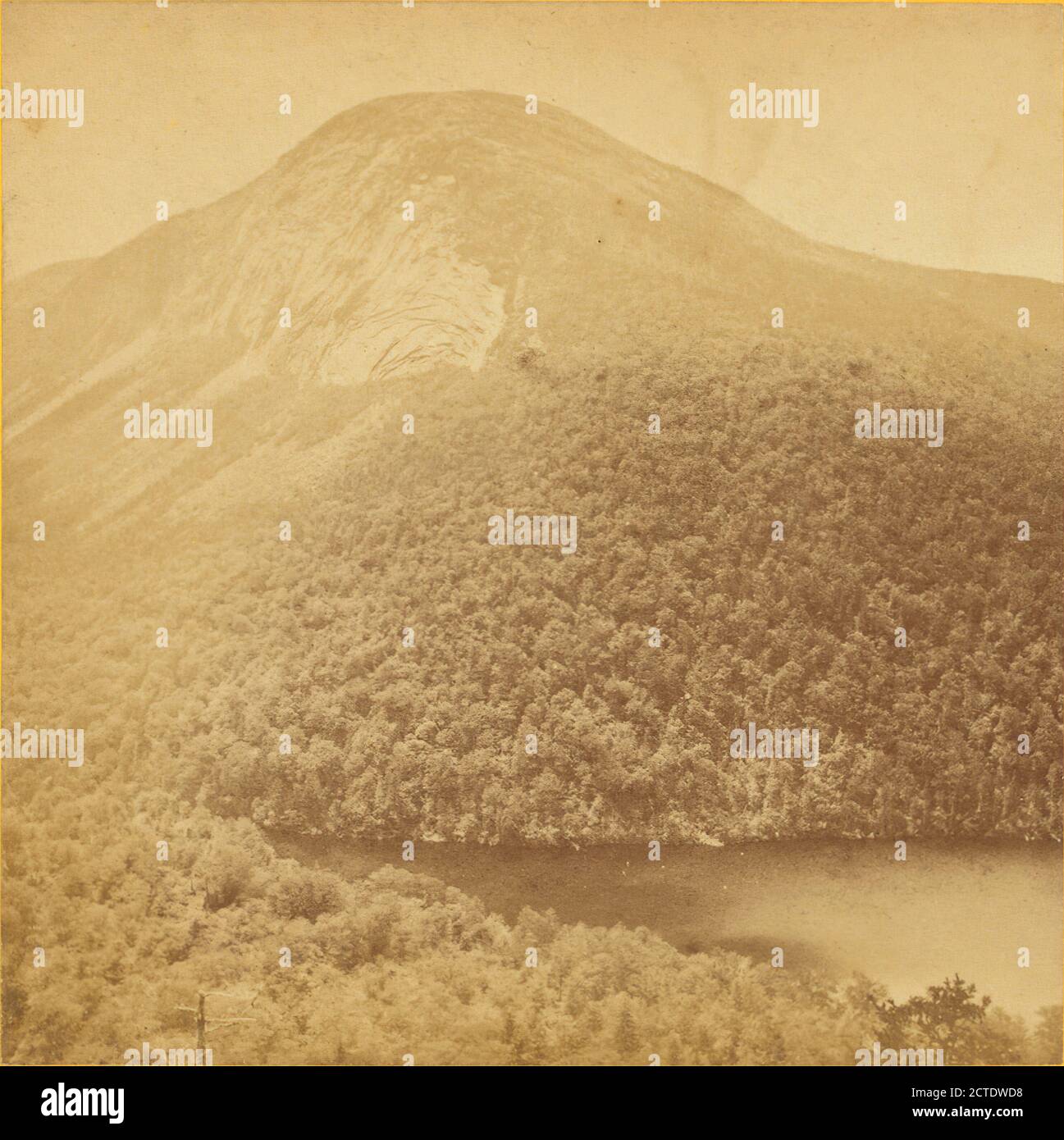 Mt. Cannon & Profile Lake, Franconia Notch, N.H., Kilburn Brothers ...
