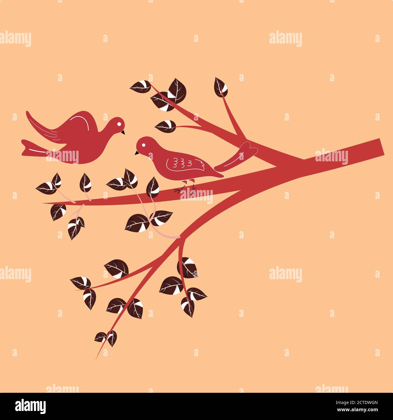 Asian rowan Stock Vector Images - Alamy