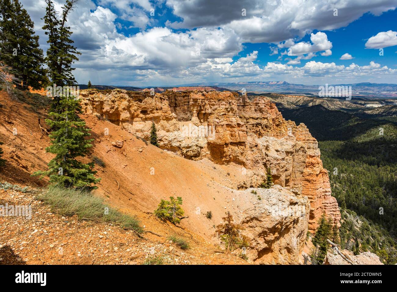 Black Birch Canyon Overlook in Bryce Canyon National Park, Utah Stock ...