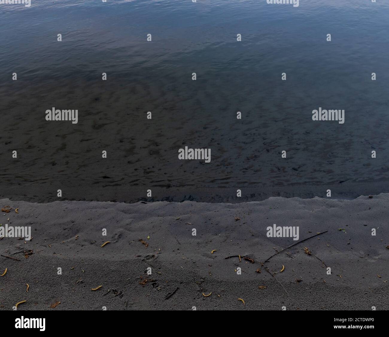 High angle shot of a calm and clear lake Stock Photo - Alamy