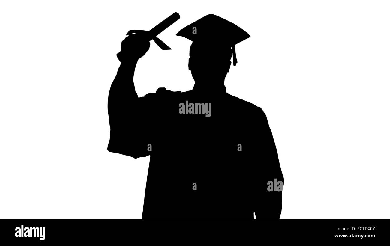 Male Graduation Silhouette