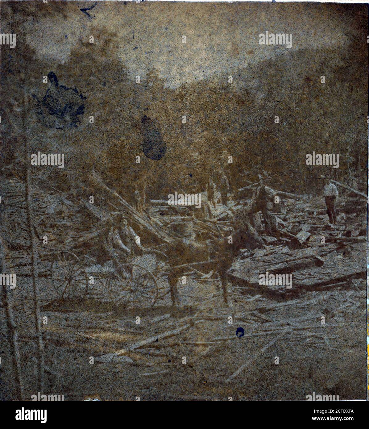 Glycerine factory explosion, Oct. 2, 1877. Tarport, Pa., Wiley, E ...