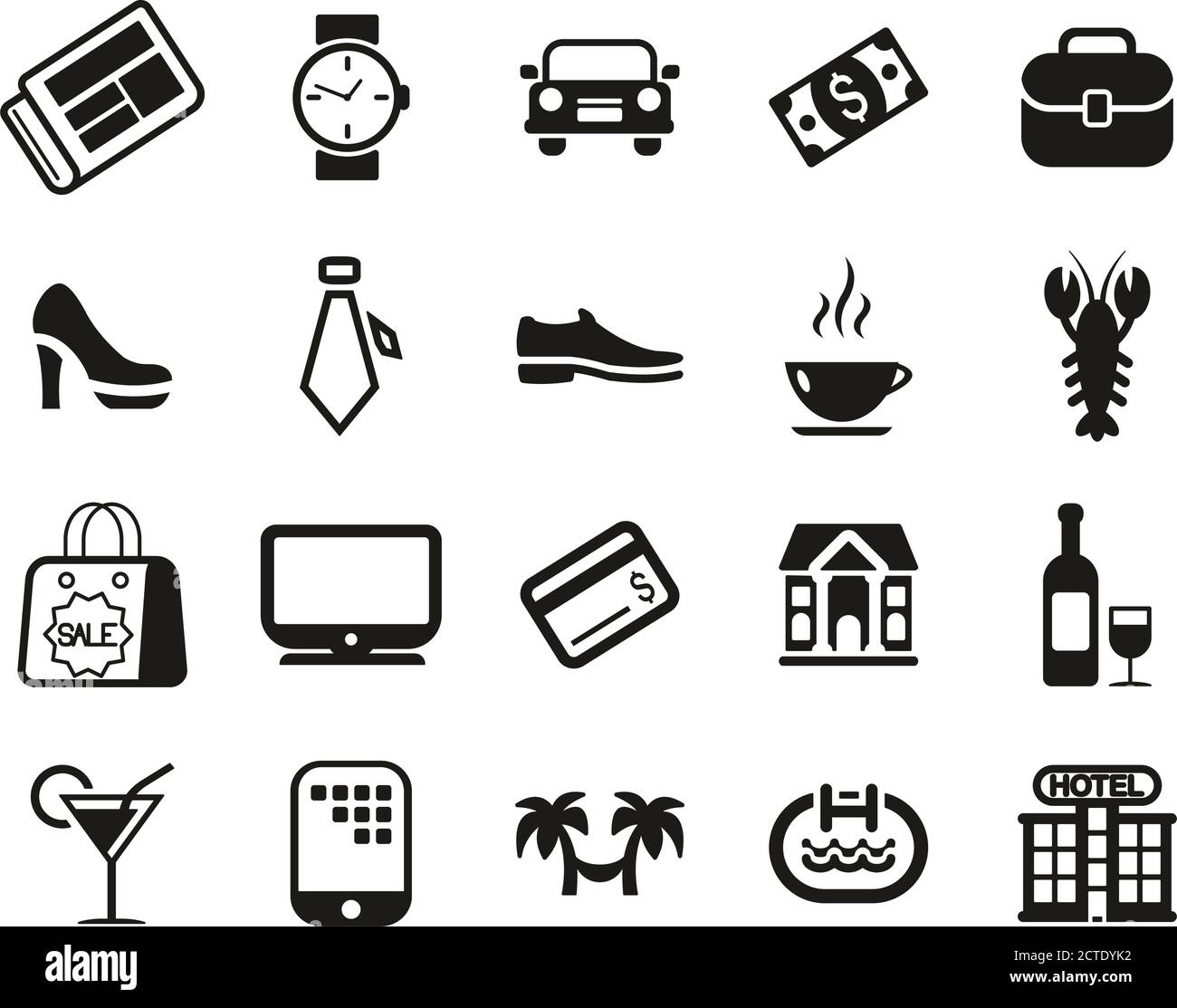 Black woman shopping coffee Stock Vector Images - Alamy