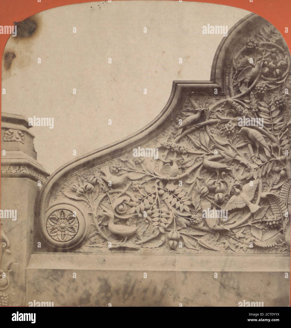 The Terrace. Ramp flanking steps. Autumn., New York (State), New York ...