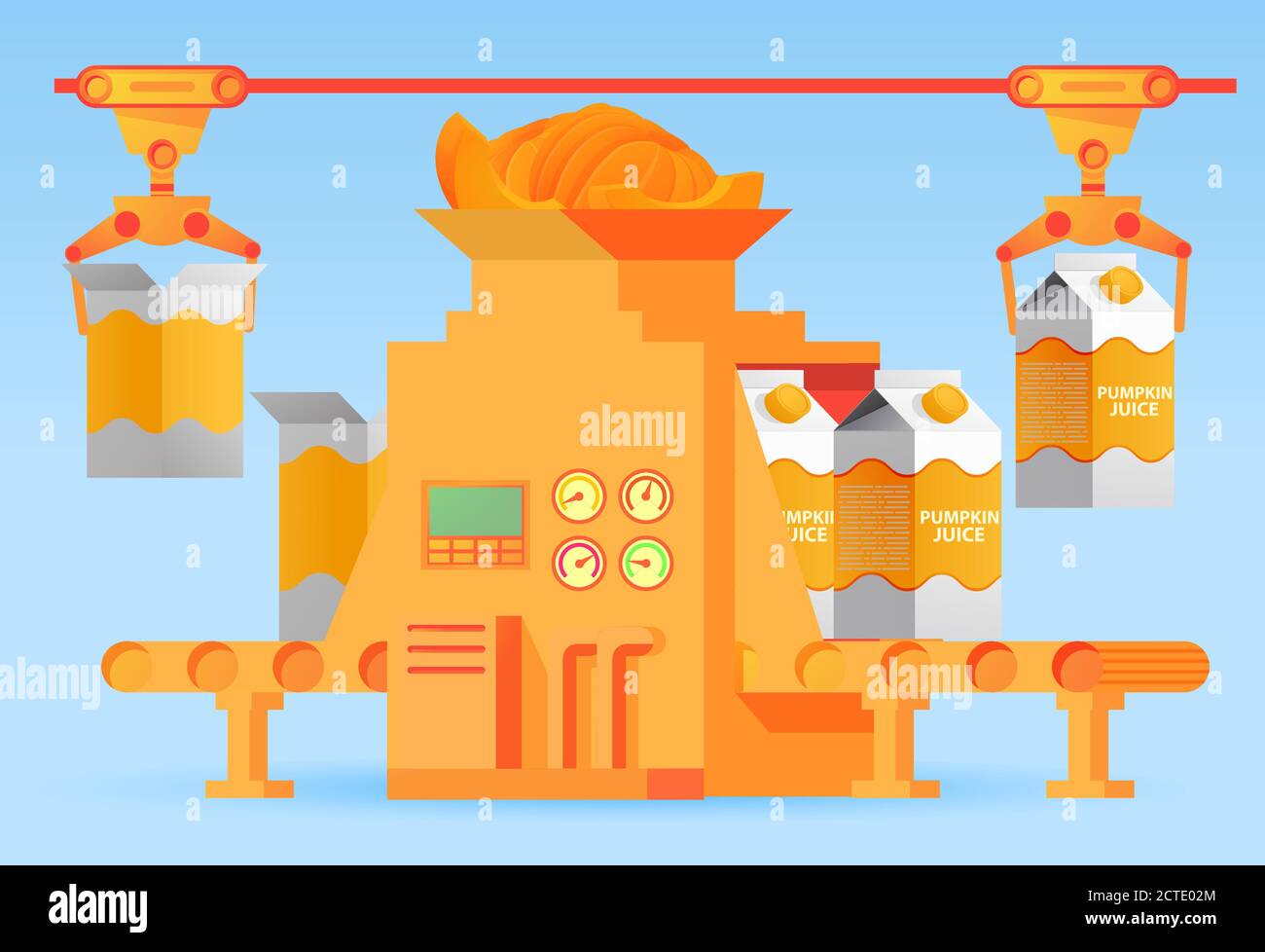 Factory Machine Vector