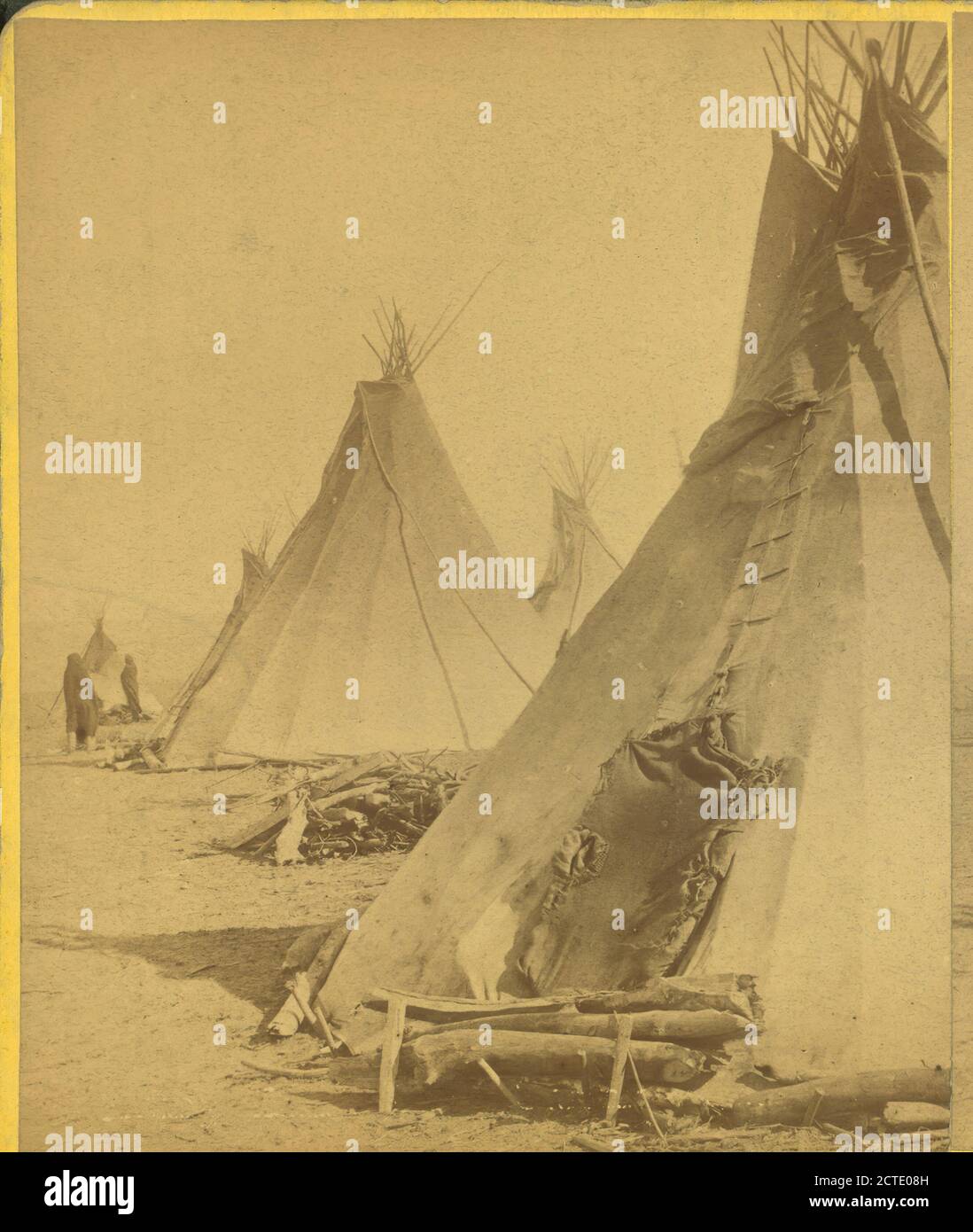 Indian tipis hi-res stock photography and images - Alamy