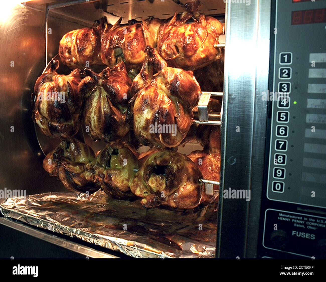Grocery store rotisserie chicken hi-res stock photography and images ...