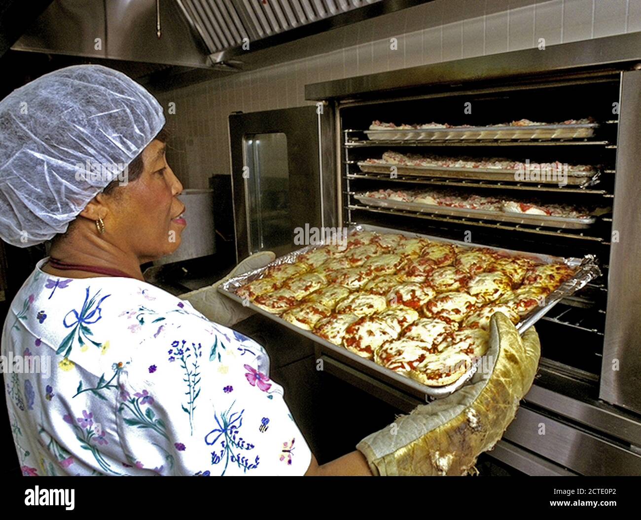1990s food service workers hi-res stock photography and images - Alamy