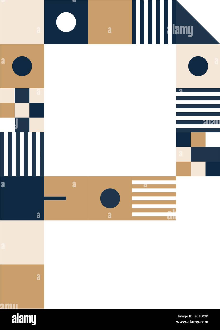 Vector Pixel Art Letter P. Colorful Letter Consist of Modules from ...