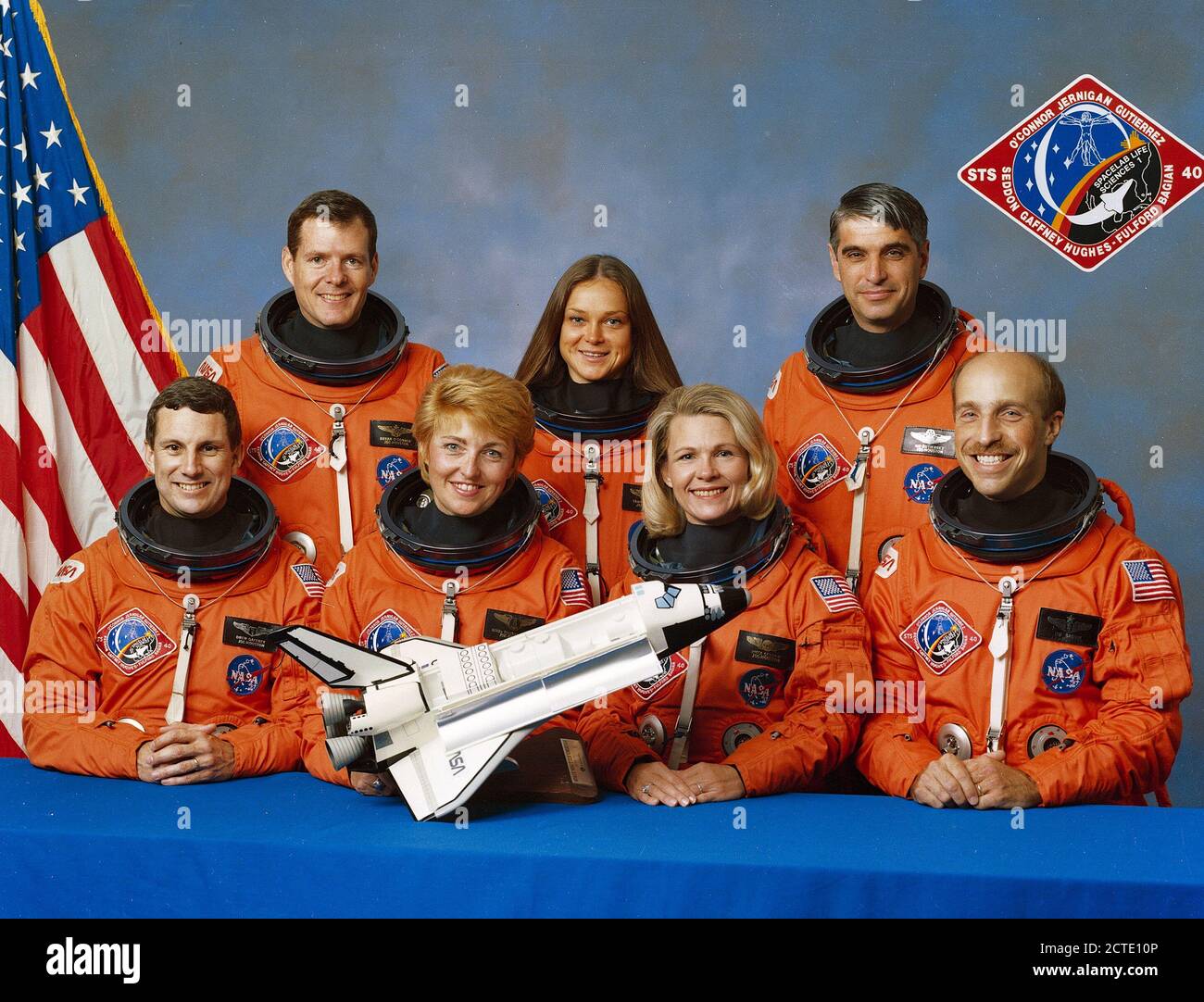 Pictured on the front row from left to right are F. Drew Gaffney ...