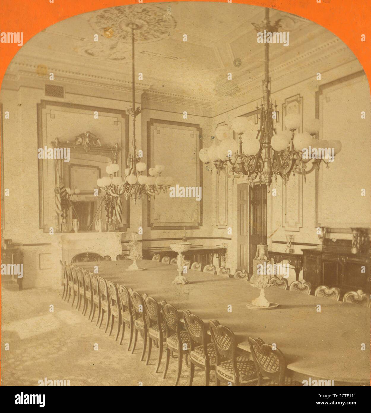 State Dining Room - White House., E. & H.T. Anthony (Firm), 1860 ...