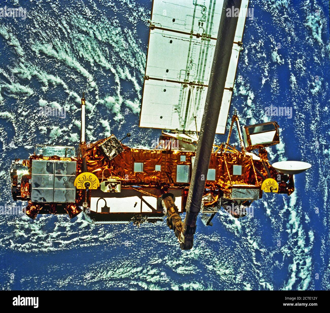 This STS-48 onboard photo is of the Upper Atmosphere Research Satellite ...