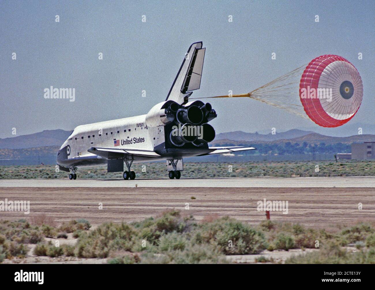 Inside A Space Shuttle Parachute Compartment