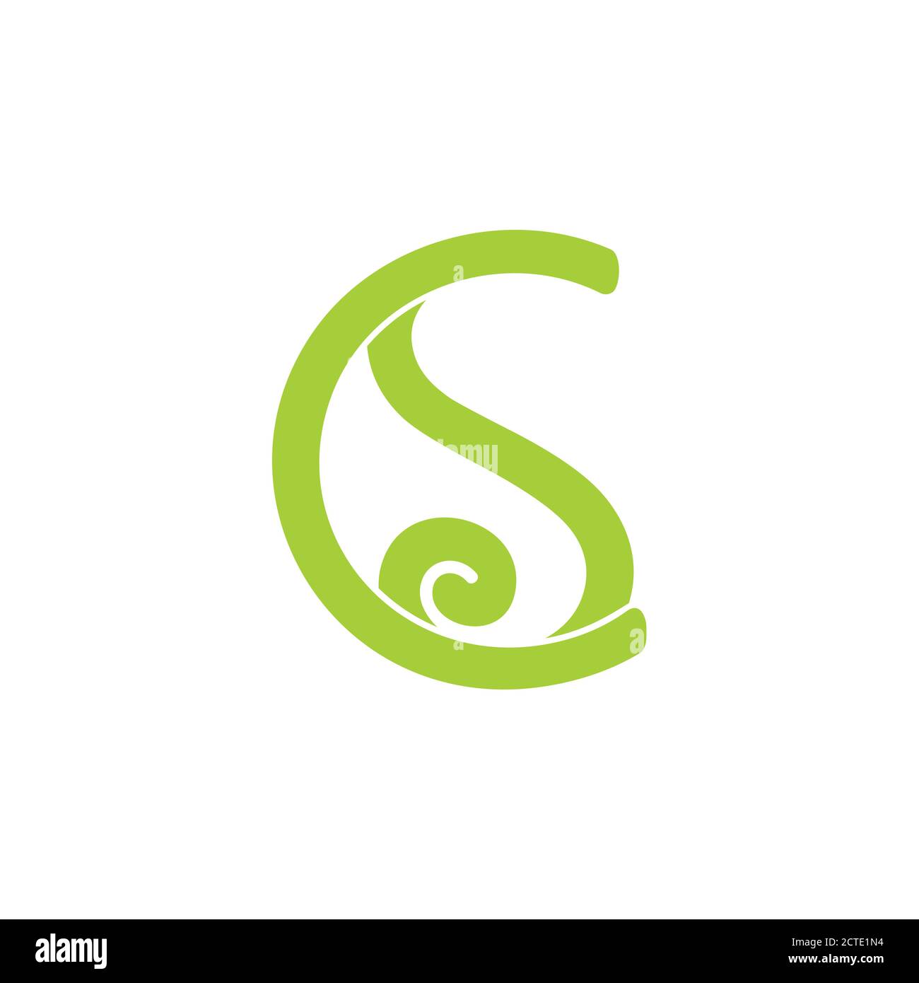 letters cs simple linked logo vector Stock Vector Image & Art - Alamy