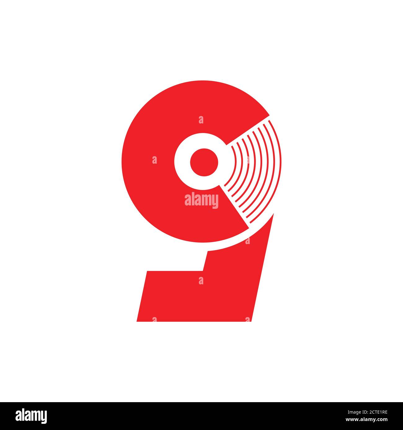 letter c circle motion disk logo vector Stock Vector Image & Art - Alamy