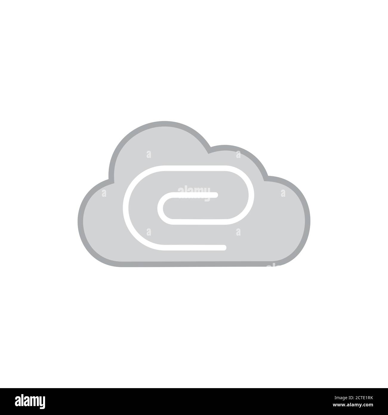 Paperclip download Stock Vector Images - Alamy