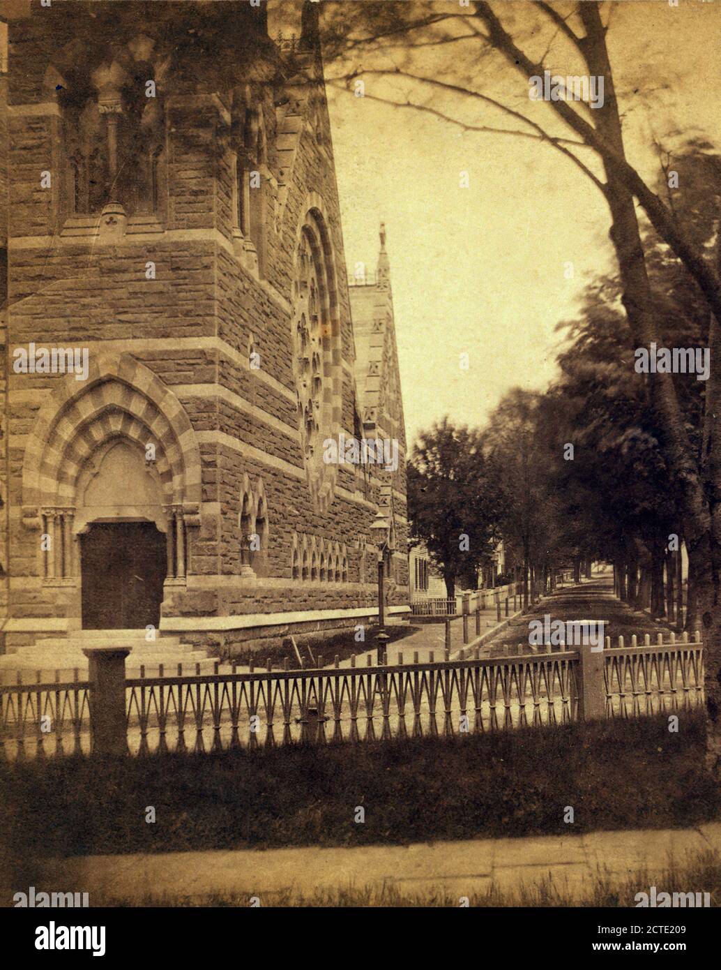South Church, High Street., Massachusetts, Springfield (Mass Stock ...