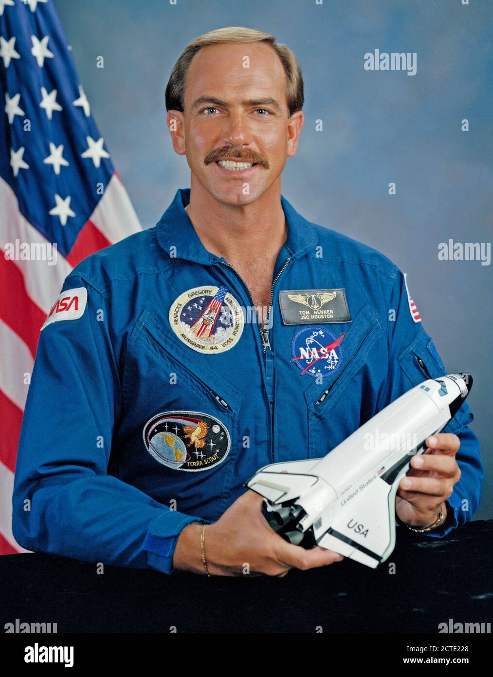 Space Shuttle Astronaut Thomas