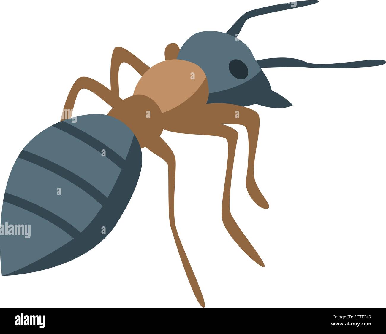 Fire ant nest Stock Vector Images - Alamy