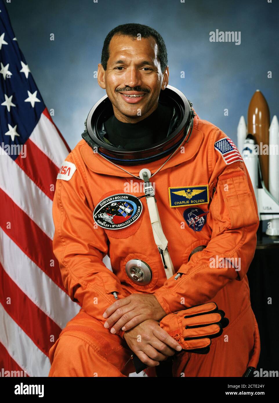 Official portrait of Astronaut Charles F. Bolden Jr Stock Photo - Alamy
