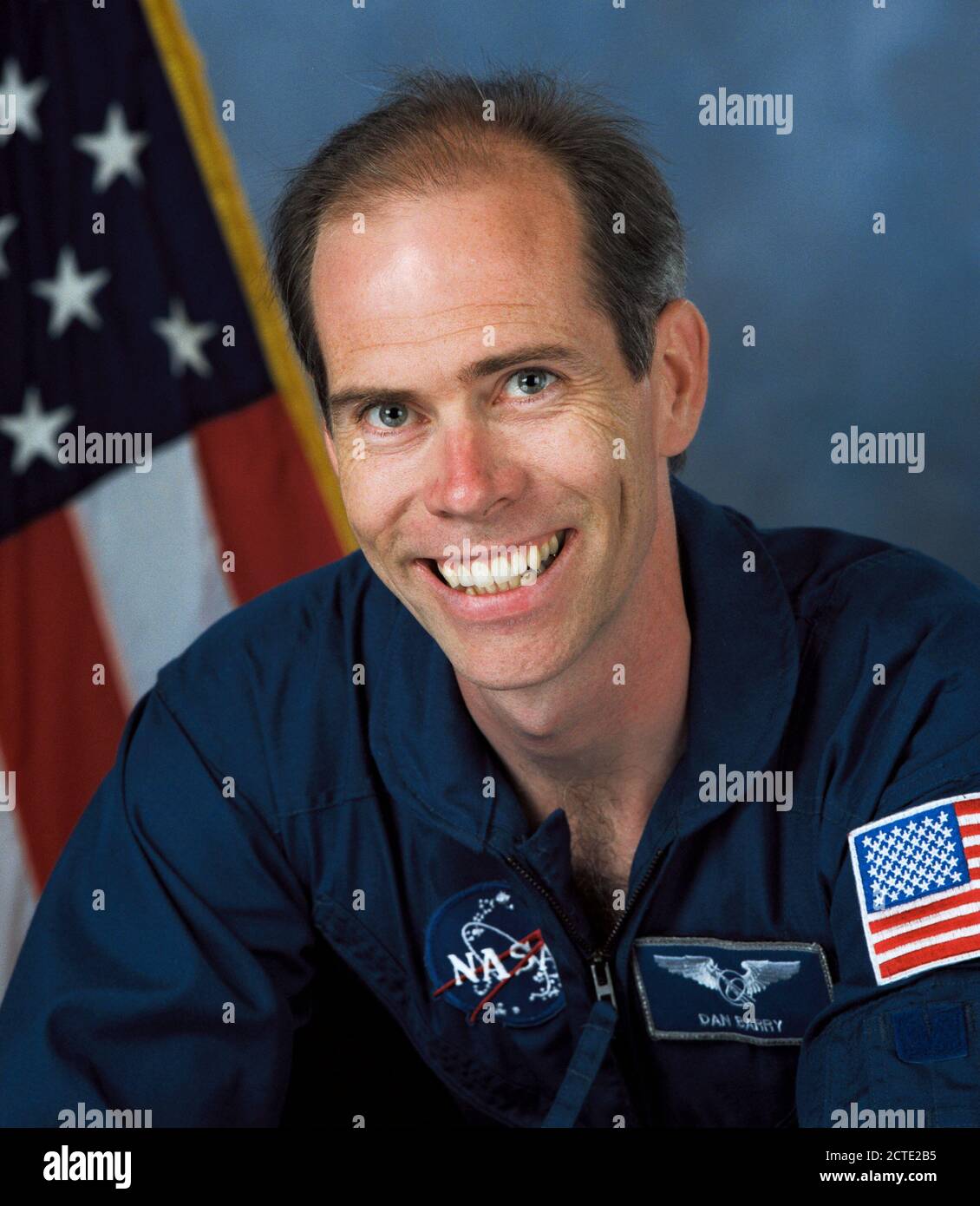 (10 Sept. 1992) --- Astronaut Daniel T. Barry, mission specialist Stock ...