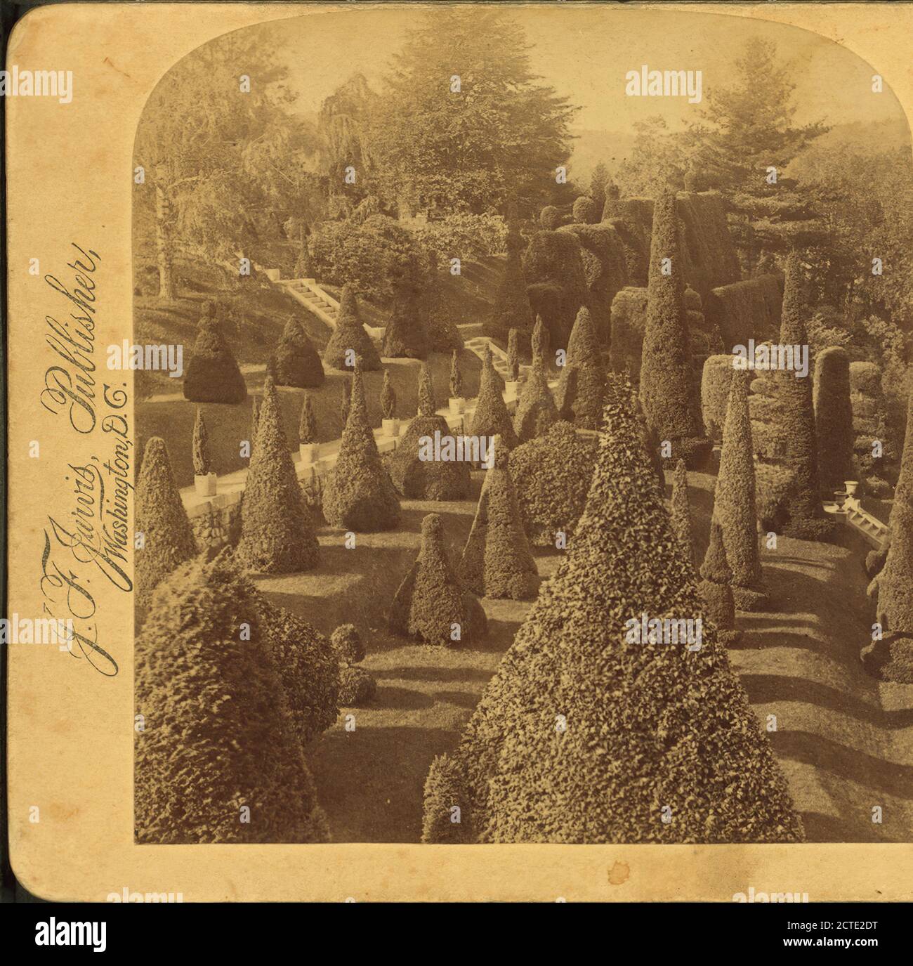 The artist's dream, Hunnewell's Gardens, Wellesley, Mass ...