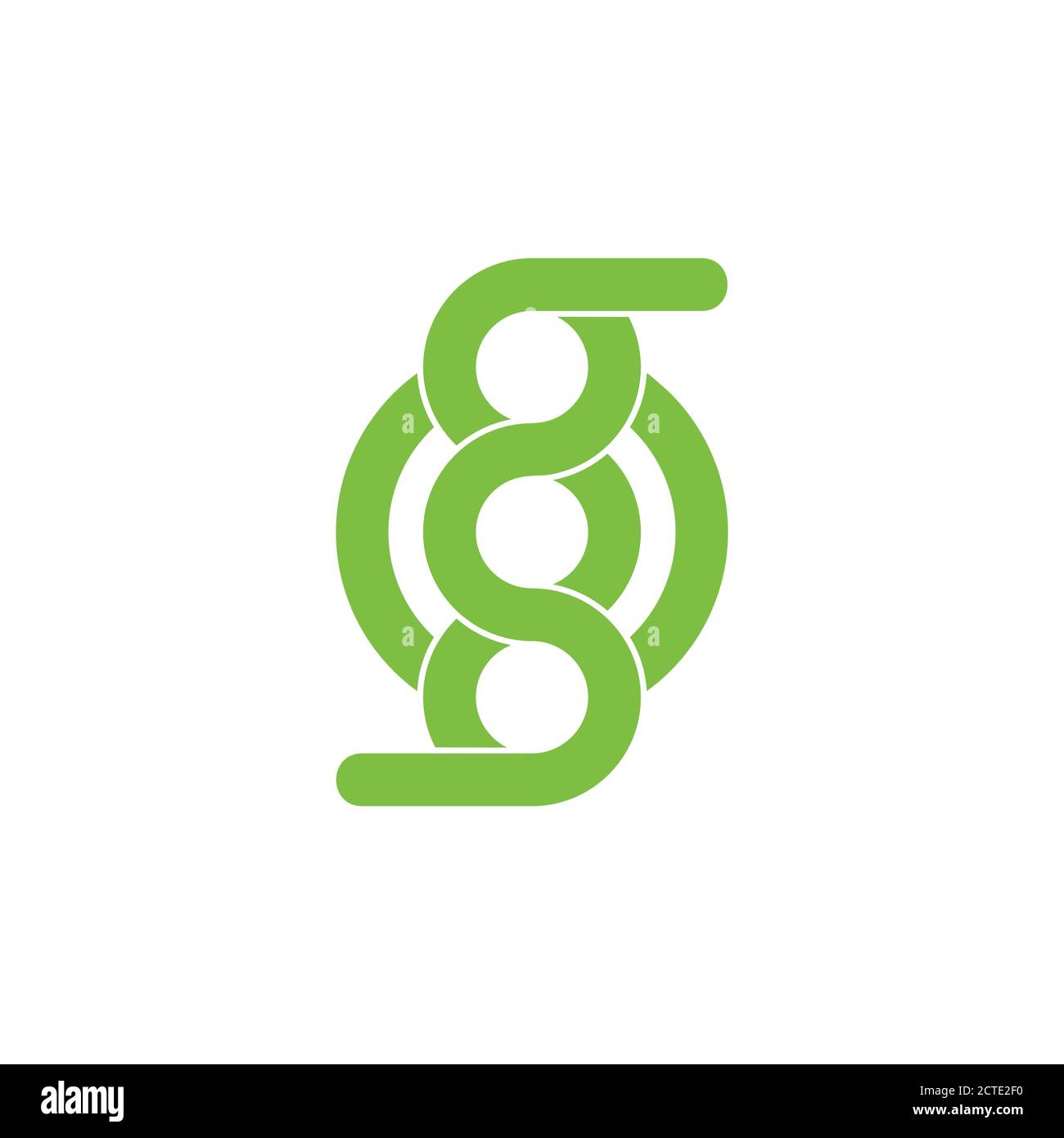 abstract helix infinity line logo vector Stock Vector Image & Art - Alamy